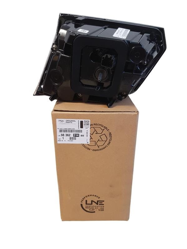 Lampa Tylna Peugeot 3008 II Lewa 9836231480 Nowy Oryginał OE 9836231480 ...